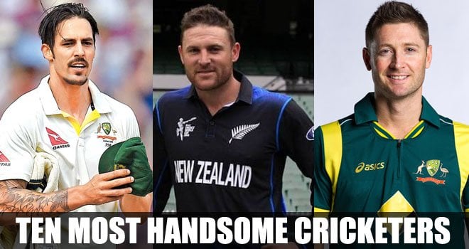 Top 10 Most Handsome Cricketers | Cricmatez